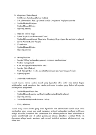 SIM, Aflita Anggraini, Hapzi Ali, Analisa Perancangan Sistem Informasi Pada Rumah Sakit ...