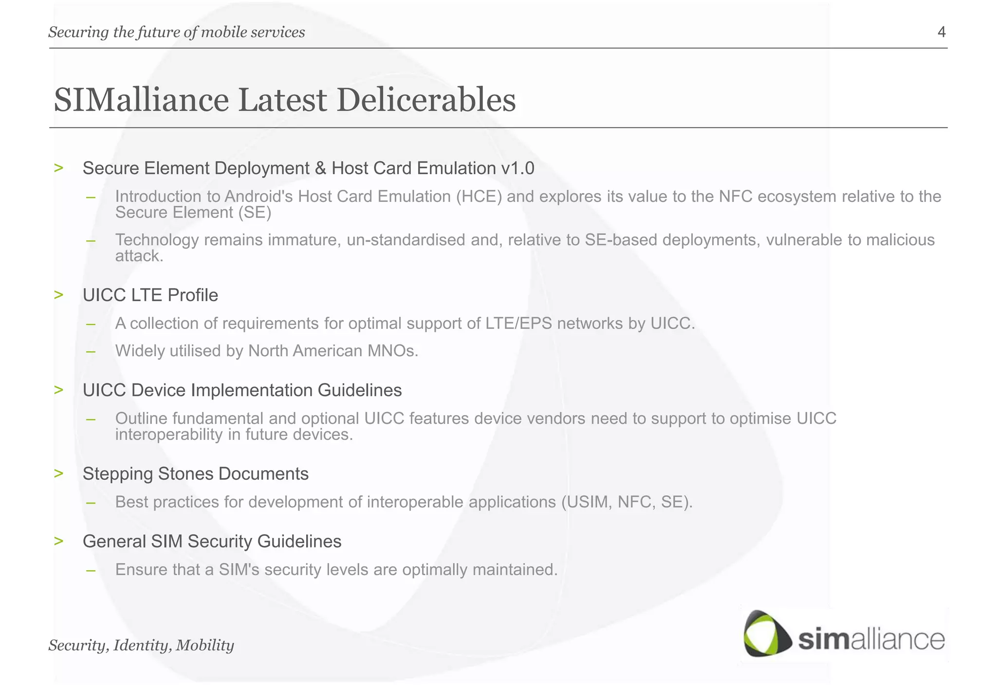 What UICC Means for NFC & Security | PPTX