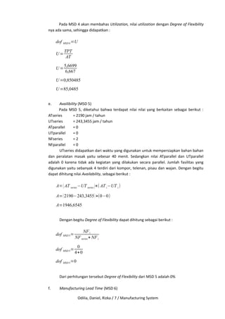 Integrasi Business Model Canvas dengan desain sistem manuafaktur dalam implementasi bisnis nasi ...