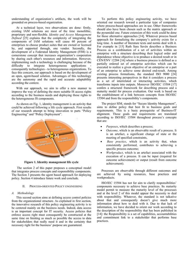 Sim an innovative business oriented approach for a distributed access ...