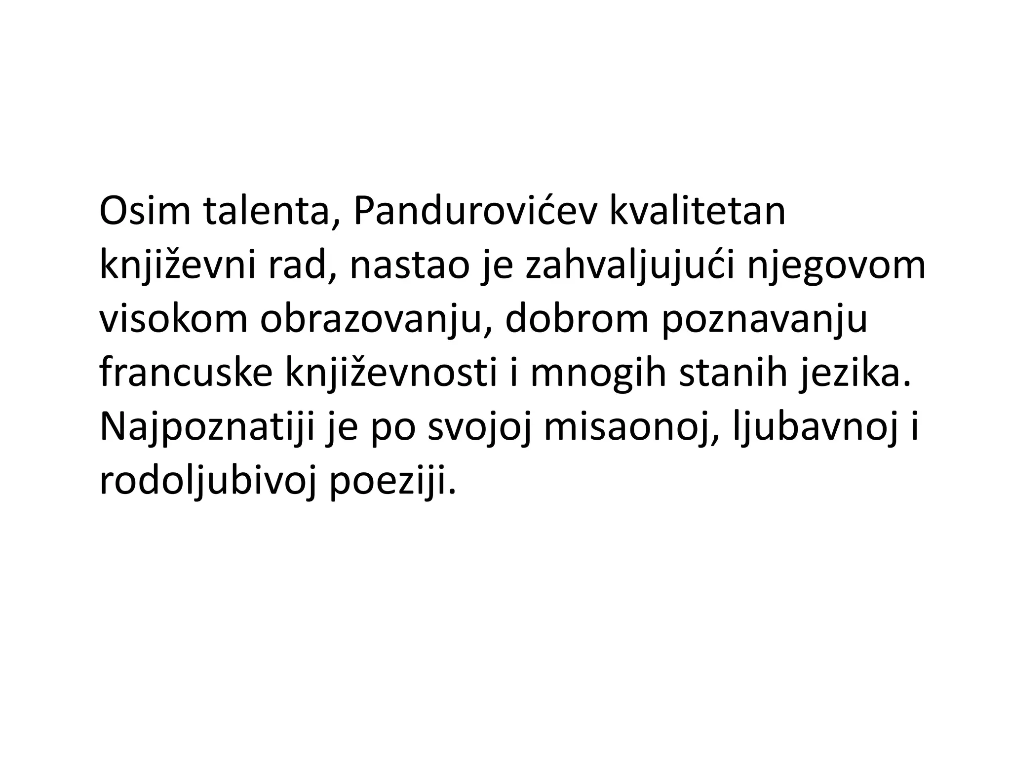 SIMA PANDUROVIĆ,.pptx