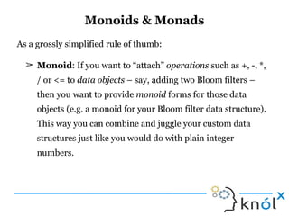 Introduction To Algebird: Abstract algebra for analytics | ODP
