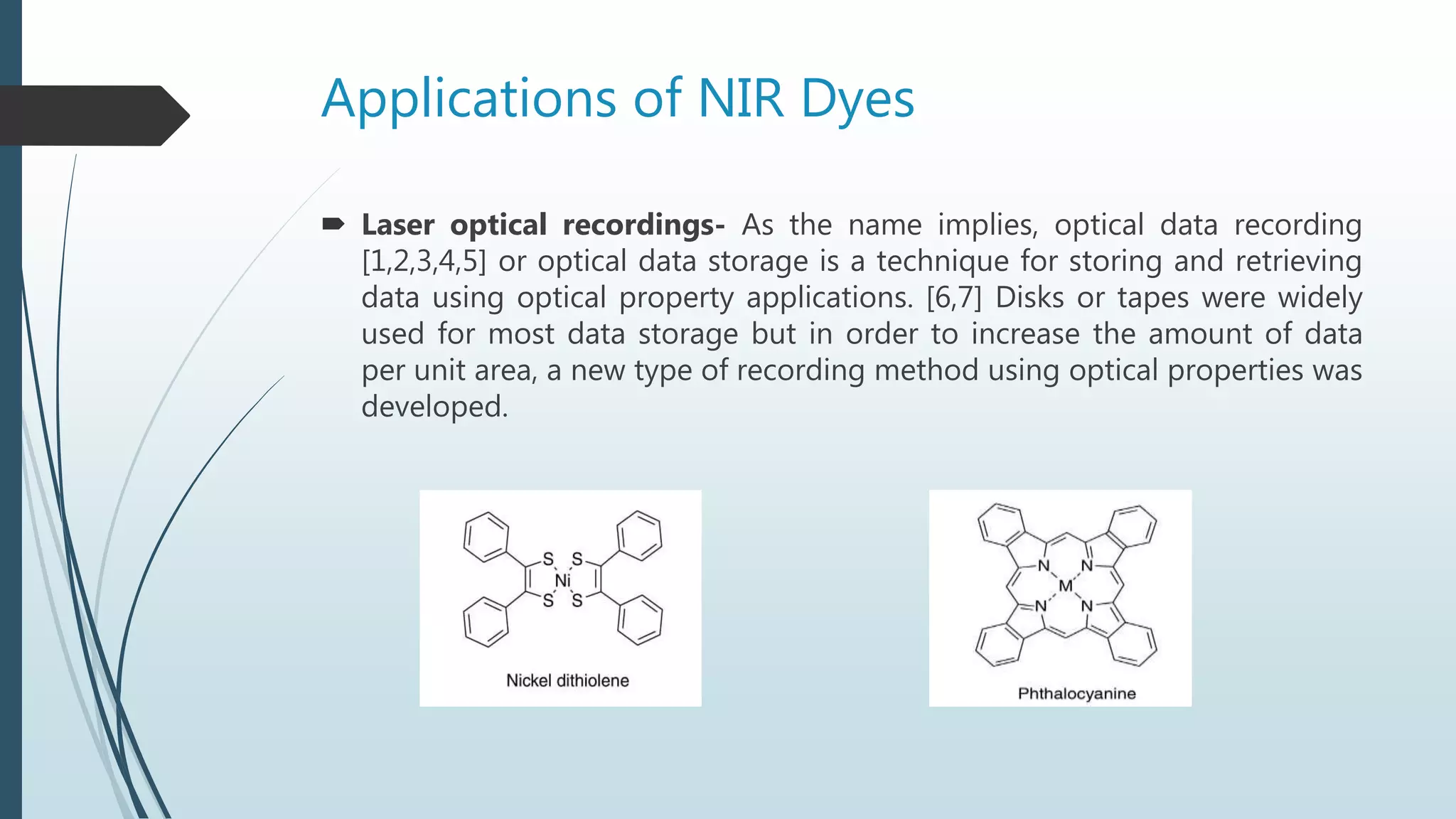 NIR (Near Infrared) Dyes | PPTX