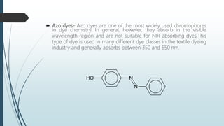NIR (Near Infrared) Dyes | PPTX