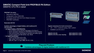 SIMATIC Compact Field Unit (CFU) Siemens | PPTX
