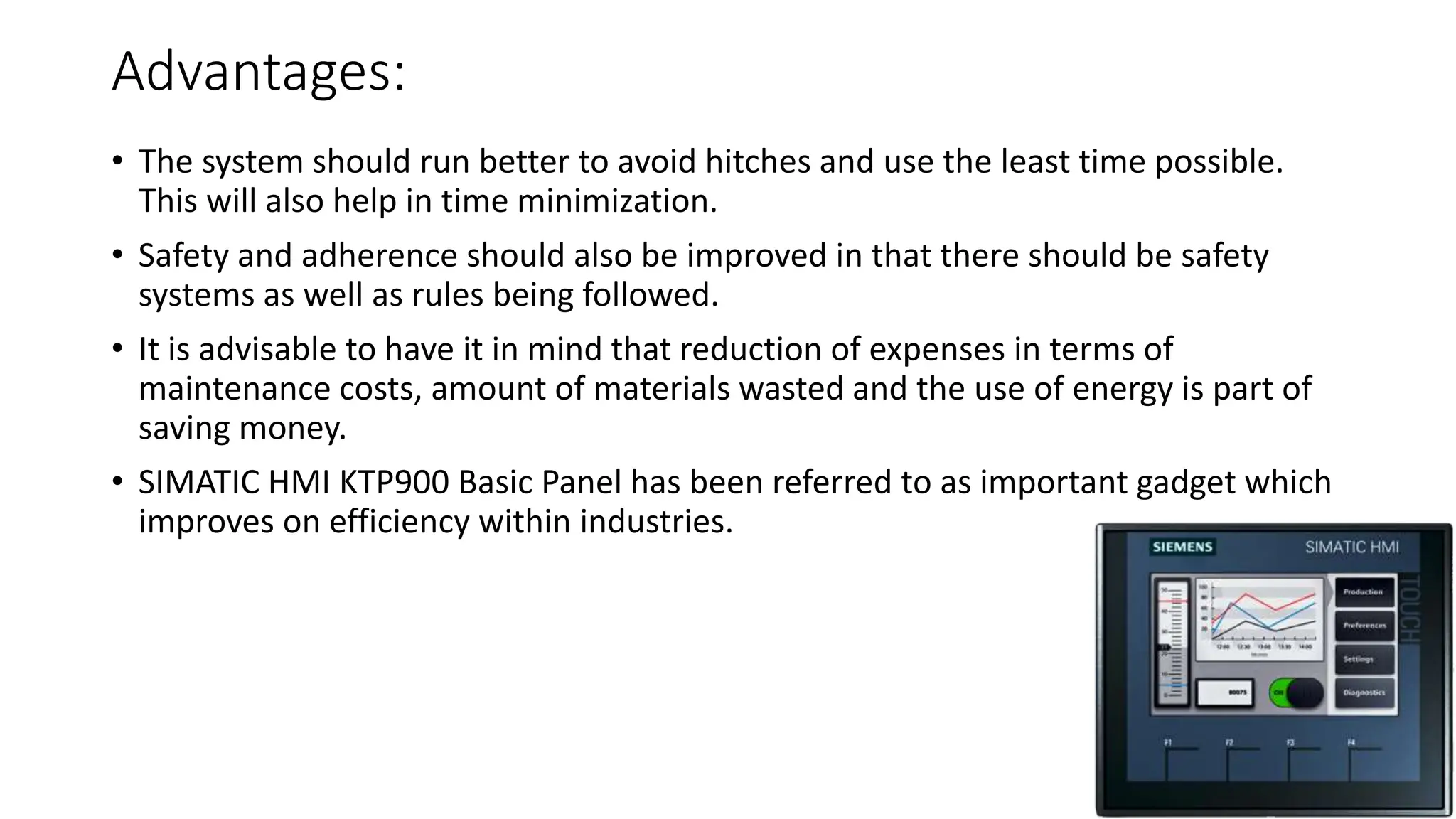 SIMATIC HMI KTP900 Basic: Co-effective operation and monitoring in the ...