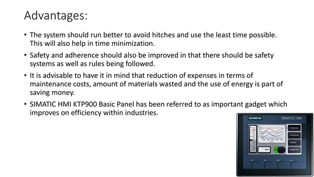 SIMATIC HMI KTP900 Basic: Co-effective operation and monitoring in the ...