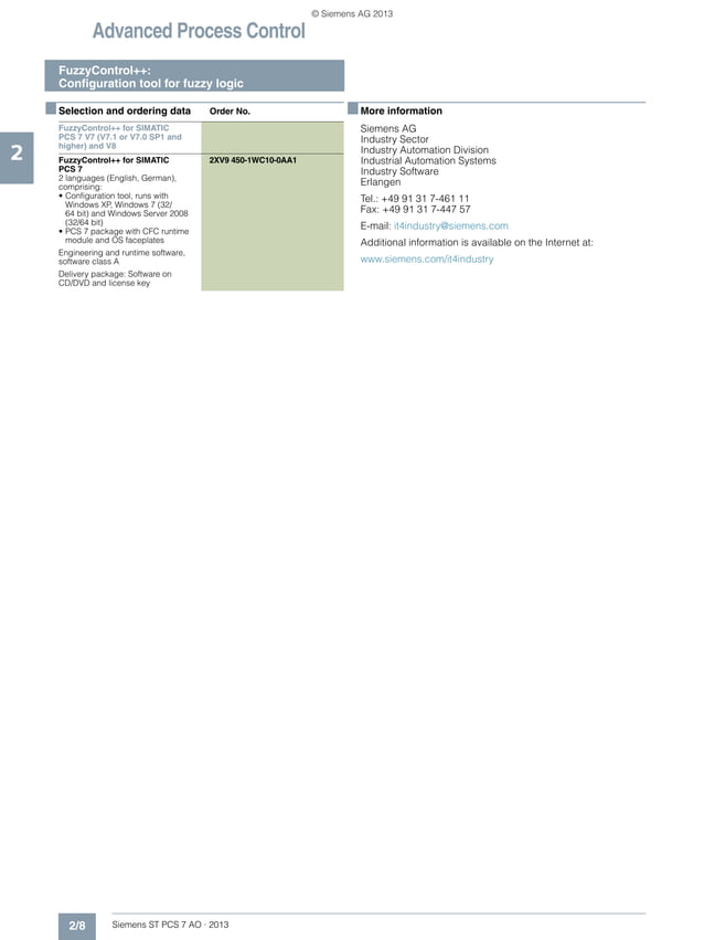 Simaticpcs7 stpcs7 ao_complete_english_2013_web | PDF | Business ...