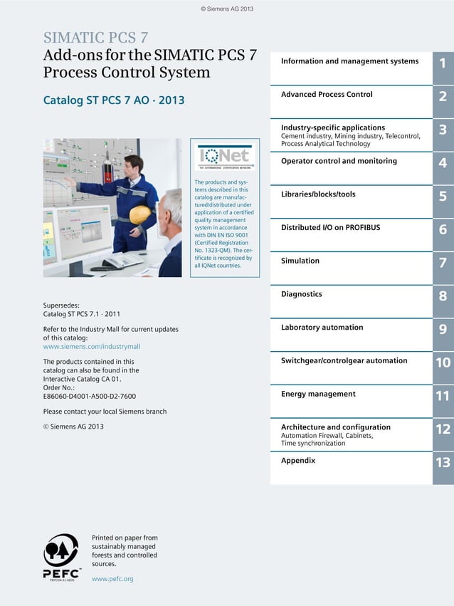 Simaticpcs7 stpcs7 ao_complete_english_2013_web | PDF | Business Utilities | Business