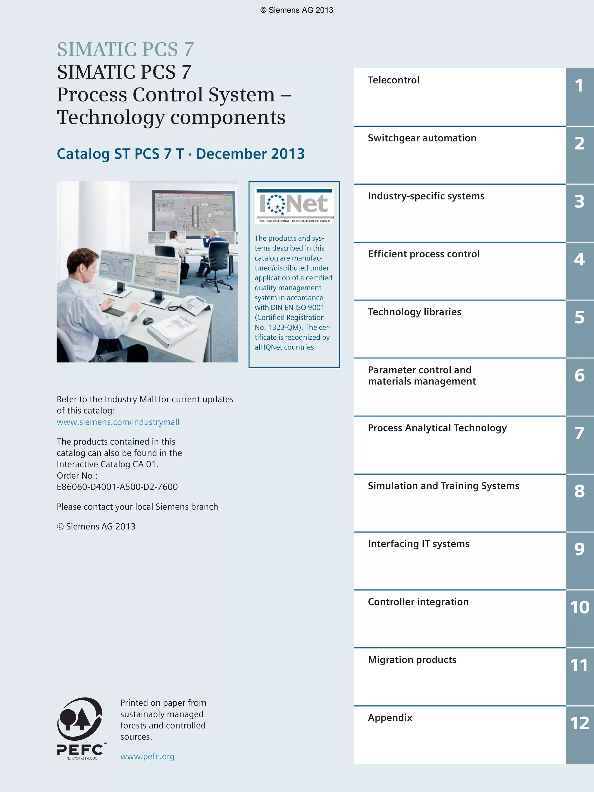 Simaticpcs7 stpcs7 t_complete_english_2013_web | PDF