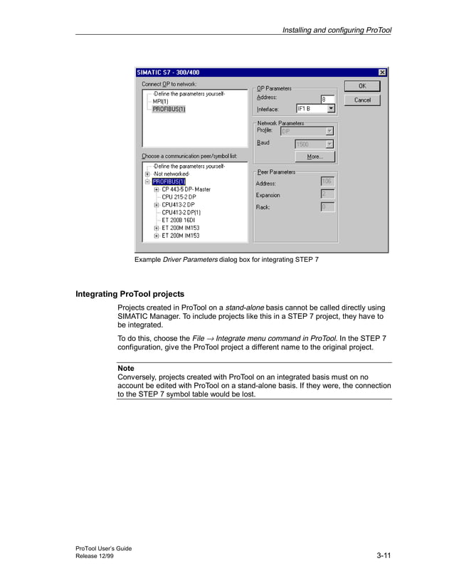 Simatic protool manual | PDF