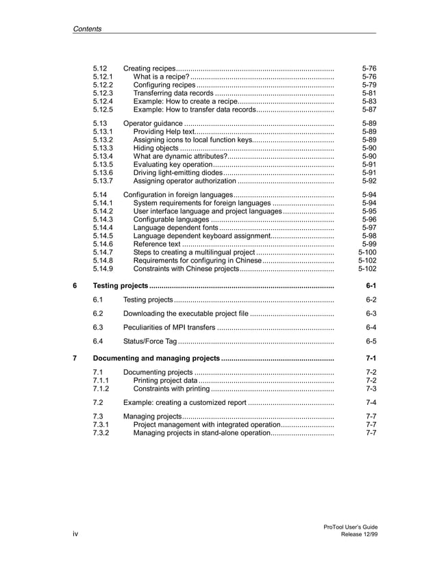 Simatic protool manual | PDF