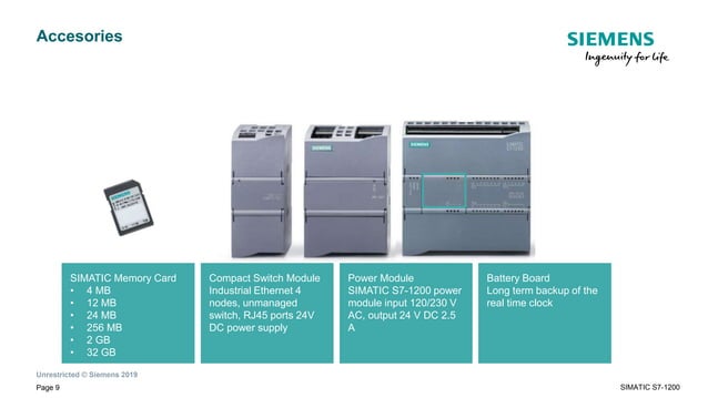 SIMATIC S7-1200 Overview | PPTX