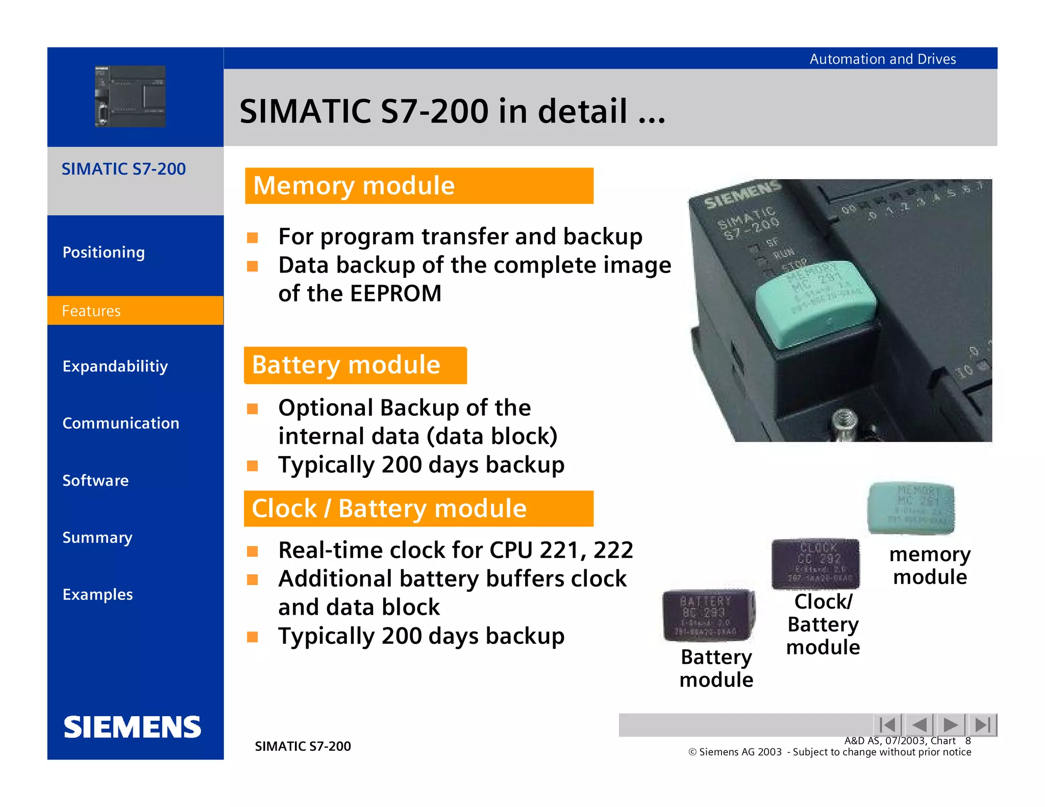 Simatic s7 200-introduction | PDF