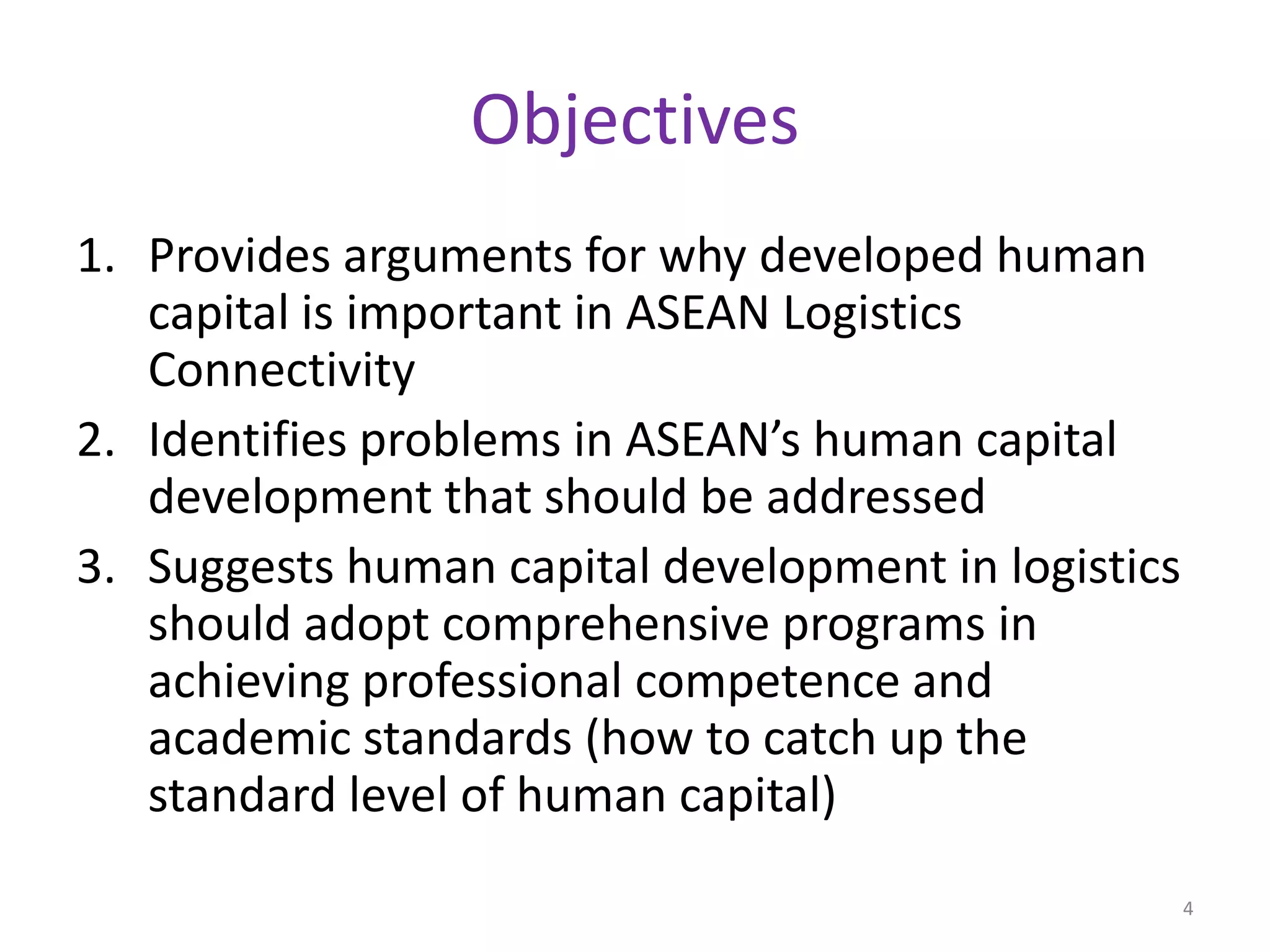 Simatupang human capital development in the asean logistics ...