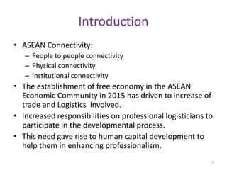 Simatupang human capital development in the asean logistics ...