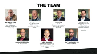 Simba Chain pitch deck | PPT