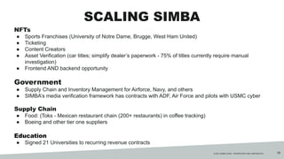 Simba Chain pitch deck | PDF