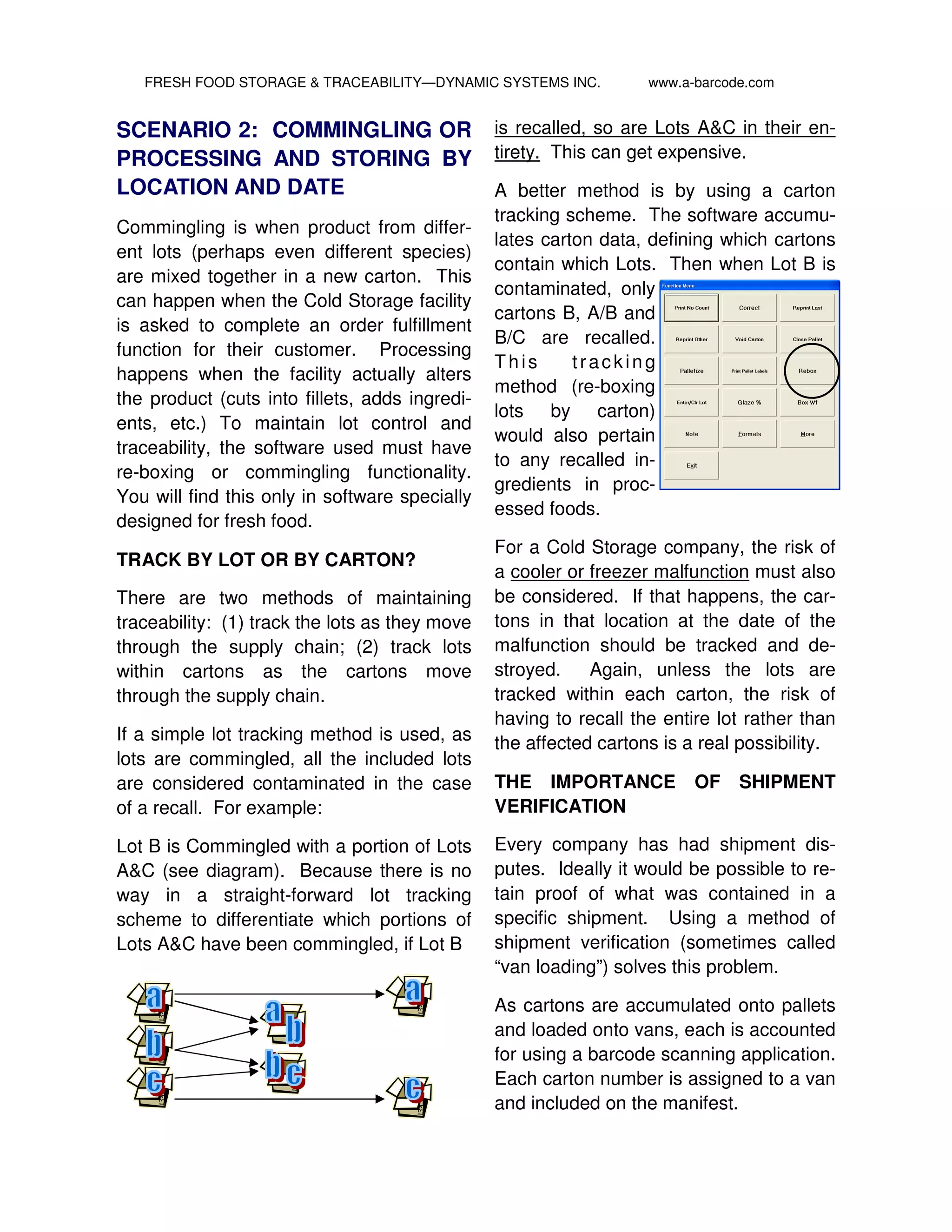 Simba cold storage 3rd party fresh food | PDF