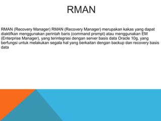 RMAN backup Oracle | PPT