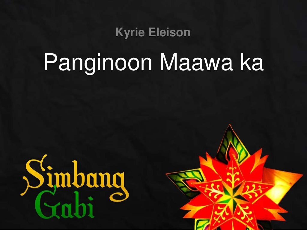 Simbang Gabi Template