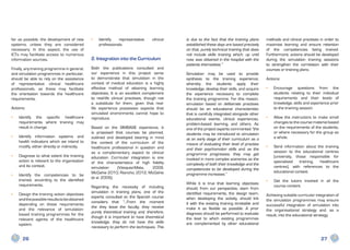 Implementation guide for Simulation based learning. | PDF