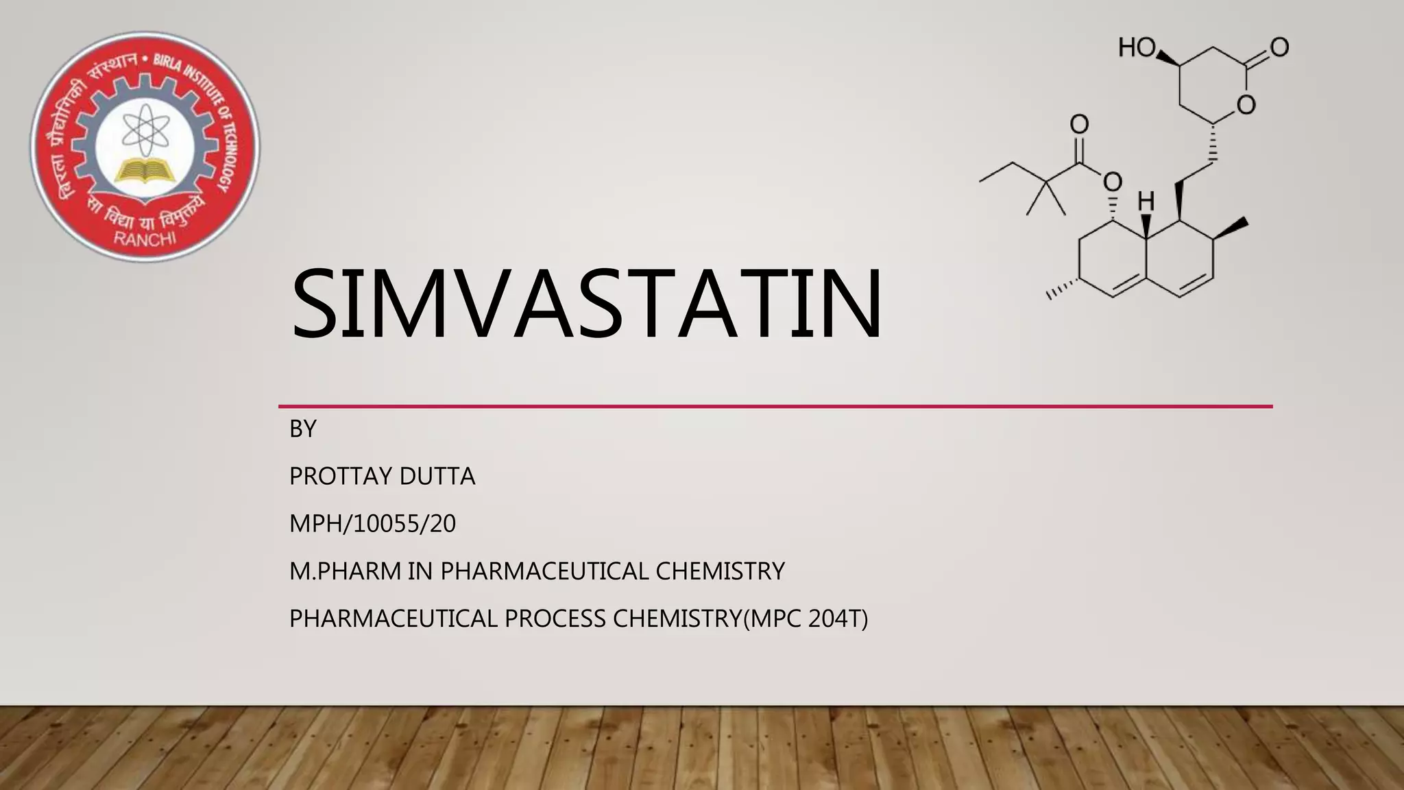 simvastatin | PPTX