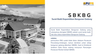 SIMBG dan Rumah Layak Huni dalam rangka Pengendalian Kualitas ...