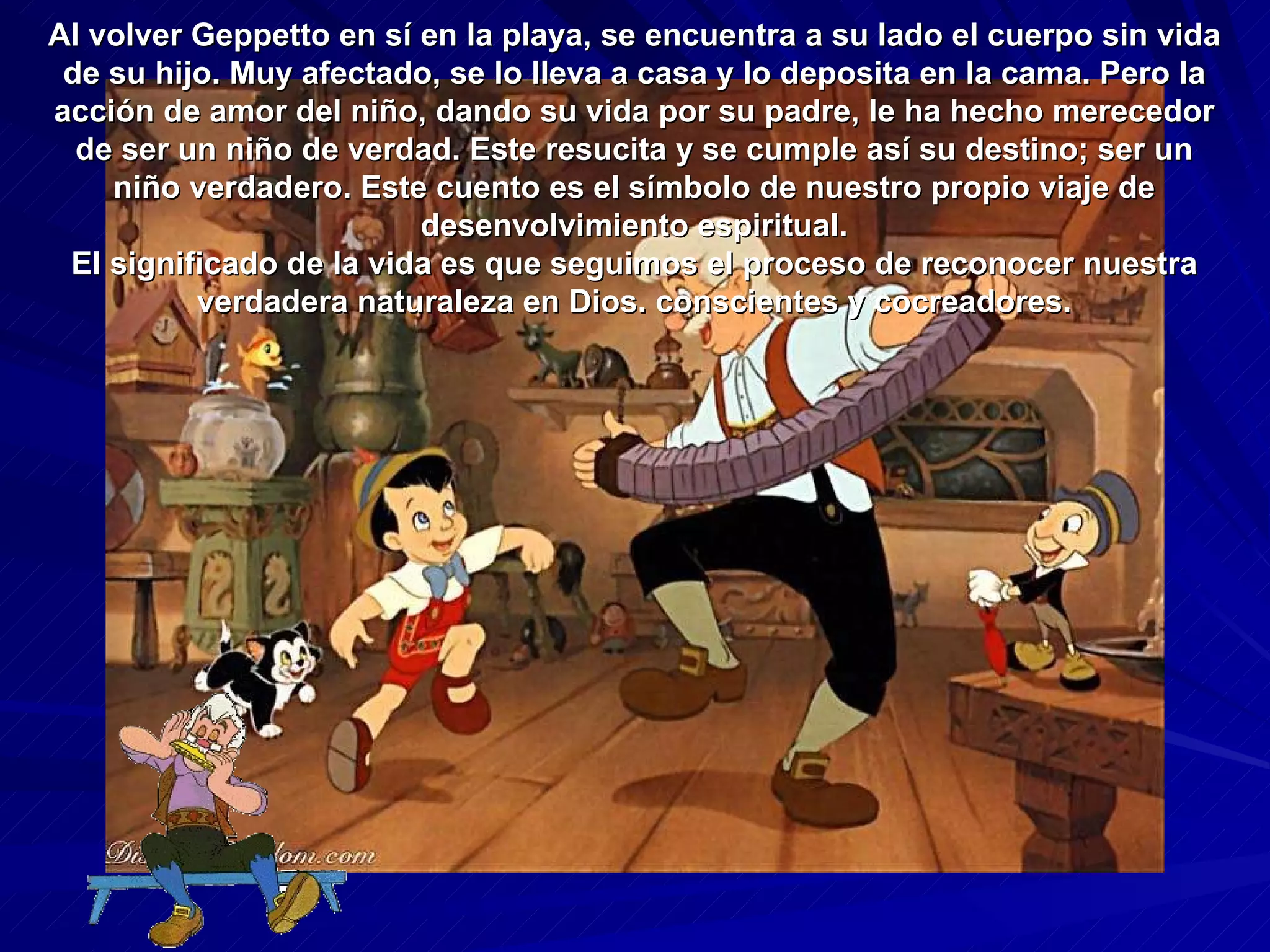 Simbiologia del cuento pinocho | PPT