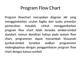 Simbol dan Flowchart.pptx kuliah universitas terbuka | PPT