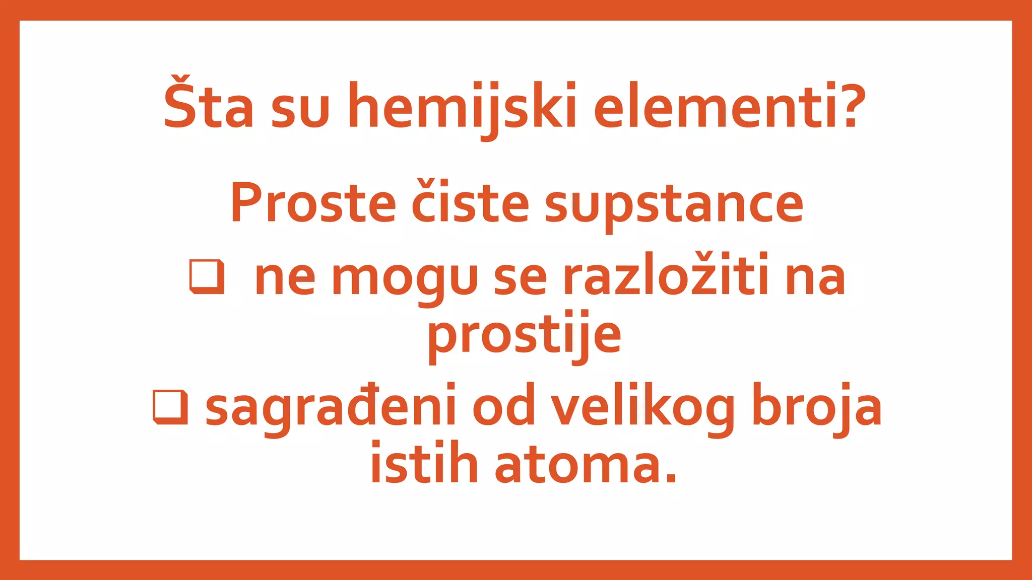 Simboli hemijskih elemenata | PPTX