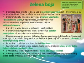 Simbolika boja kroz vekove | PPTX