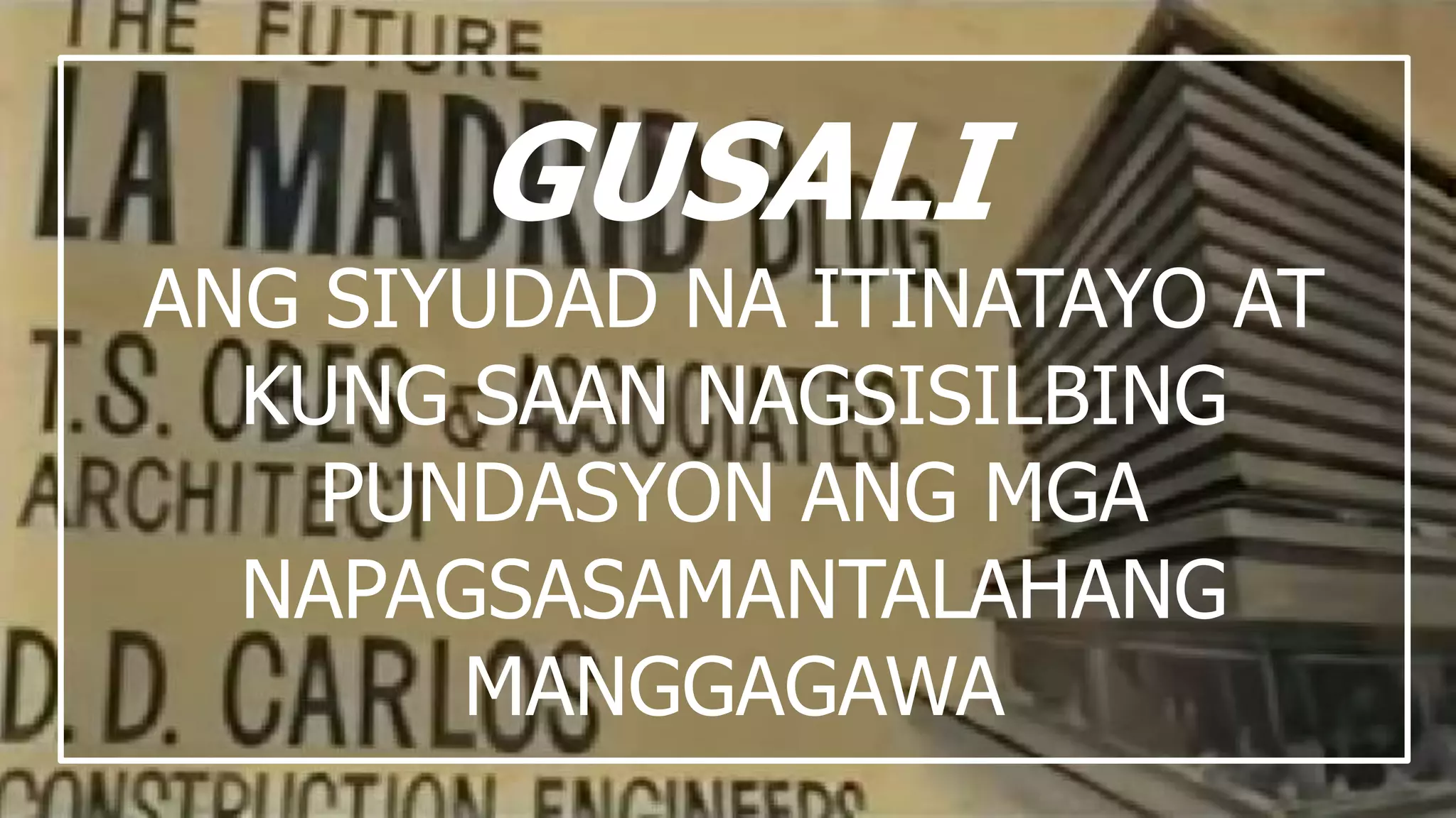 SA MGA KUKO NG LIWANAG // SIMBOLISMO | PPTX