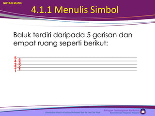 Simbol Not Muzik.pdf untuk murid tahun 4 | PDF
