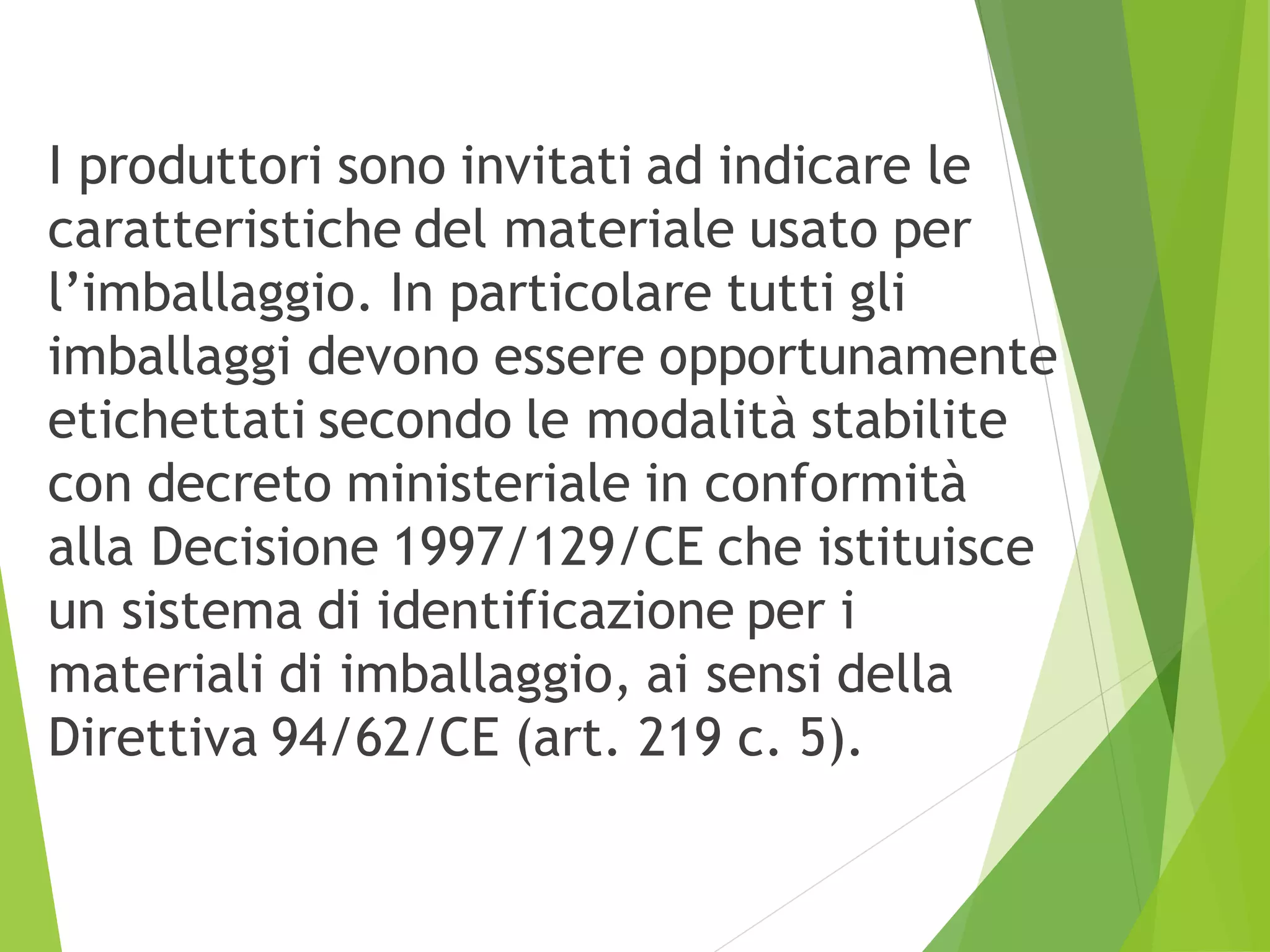 Simbologia degli imballaggi | PDF