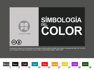 Simbología del color - MOPE | PDF