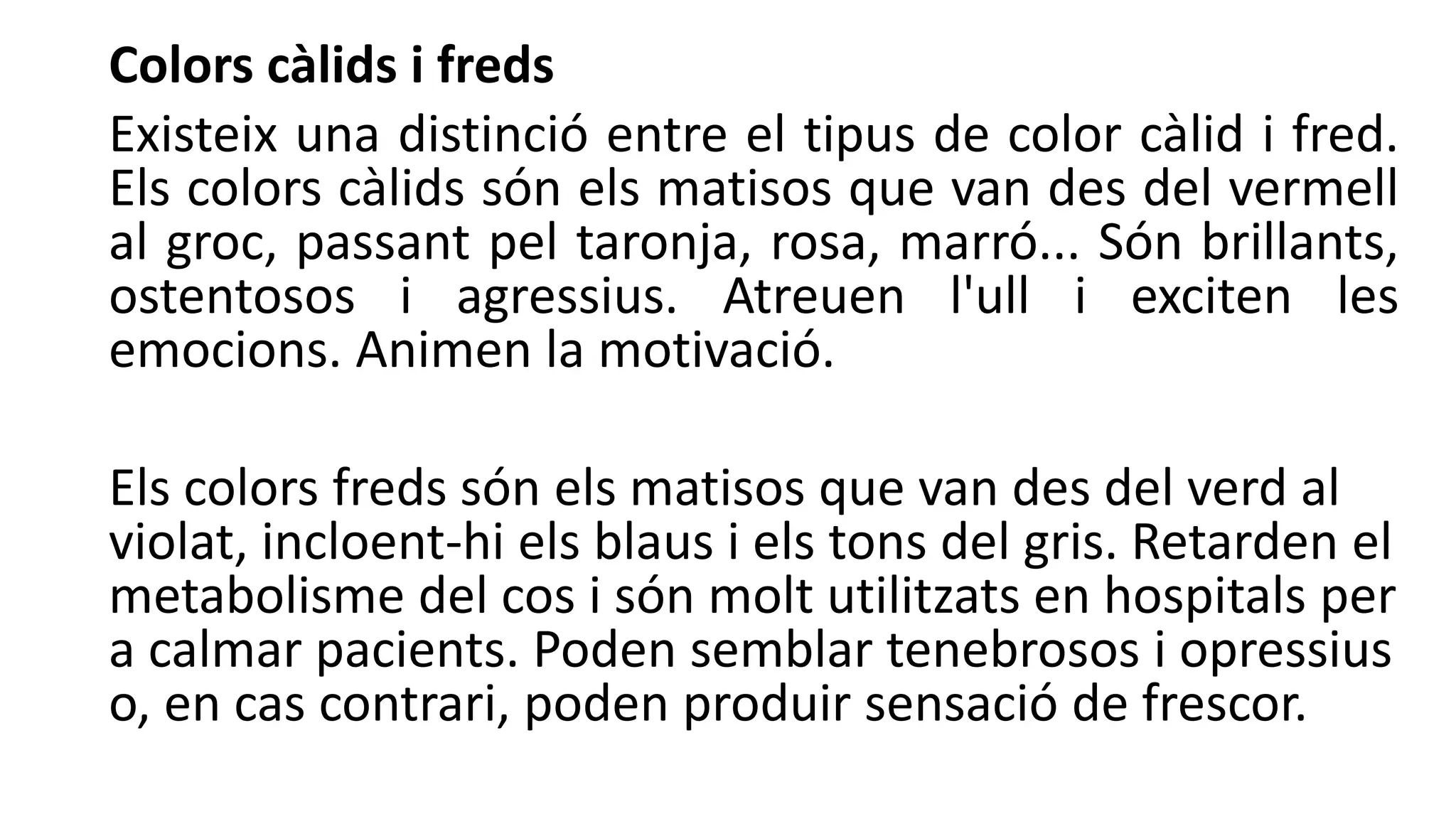 Simbologia dels colors | PPTX