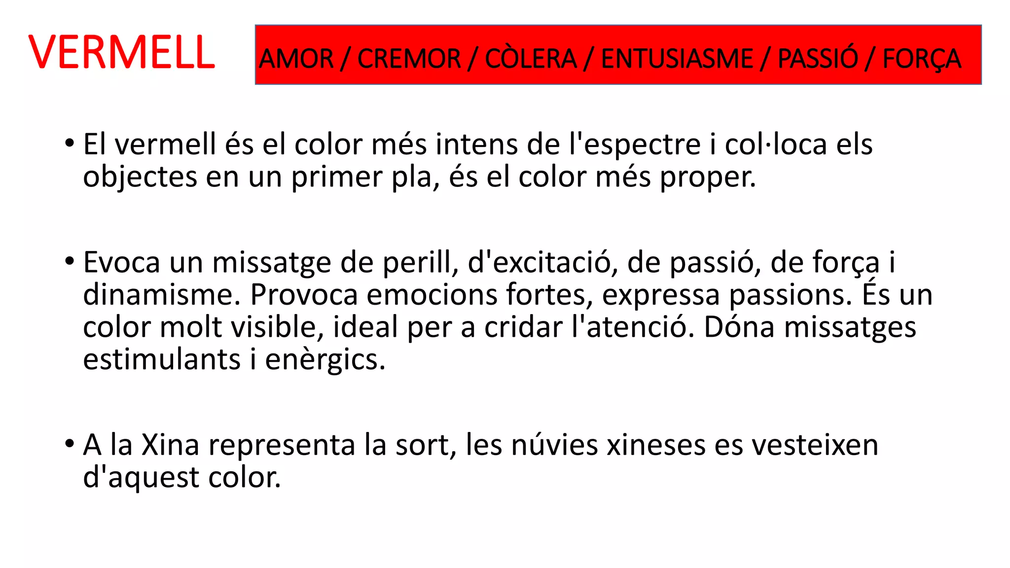 Simbologia dels colors | PPTX