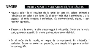 Simbologia dels colors | PPTX