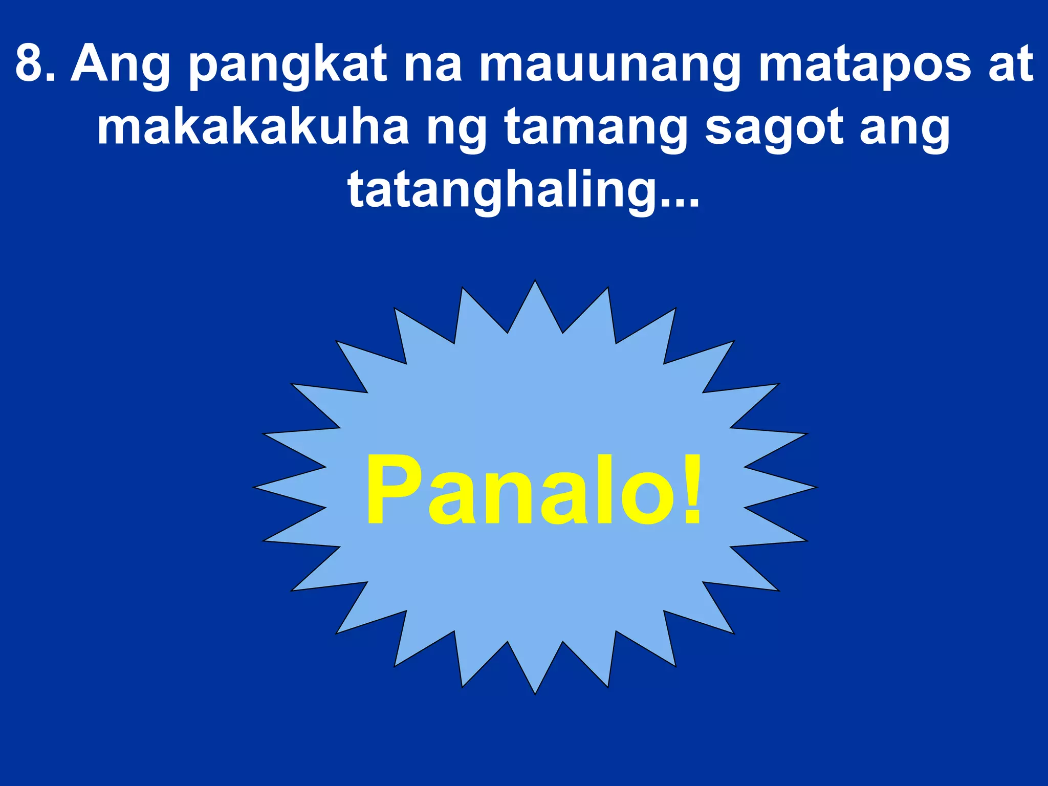 Simbolo, Hulaan Mo - Activity for Konsepto ng Kasarian.ppt