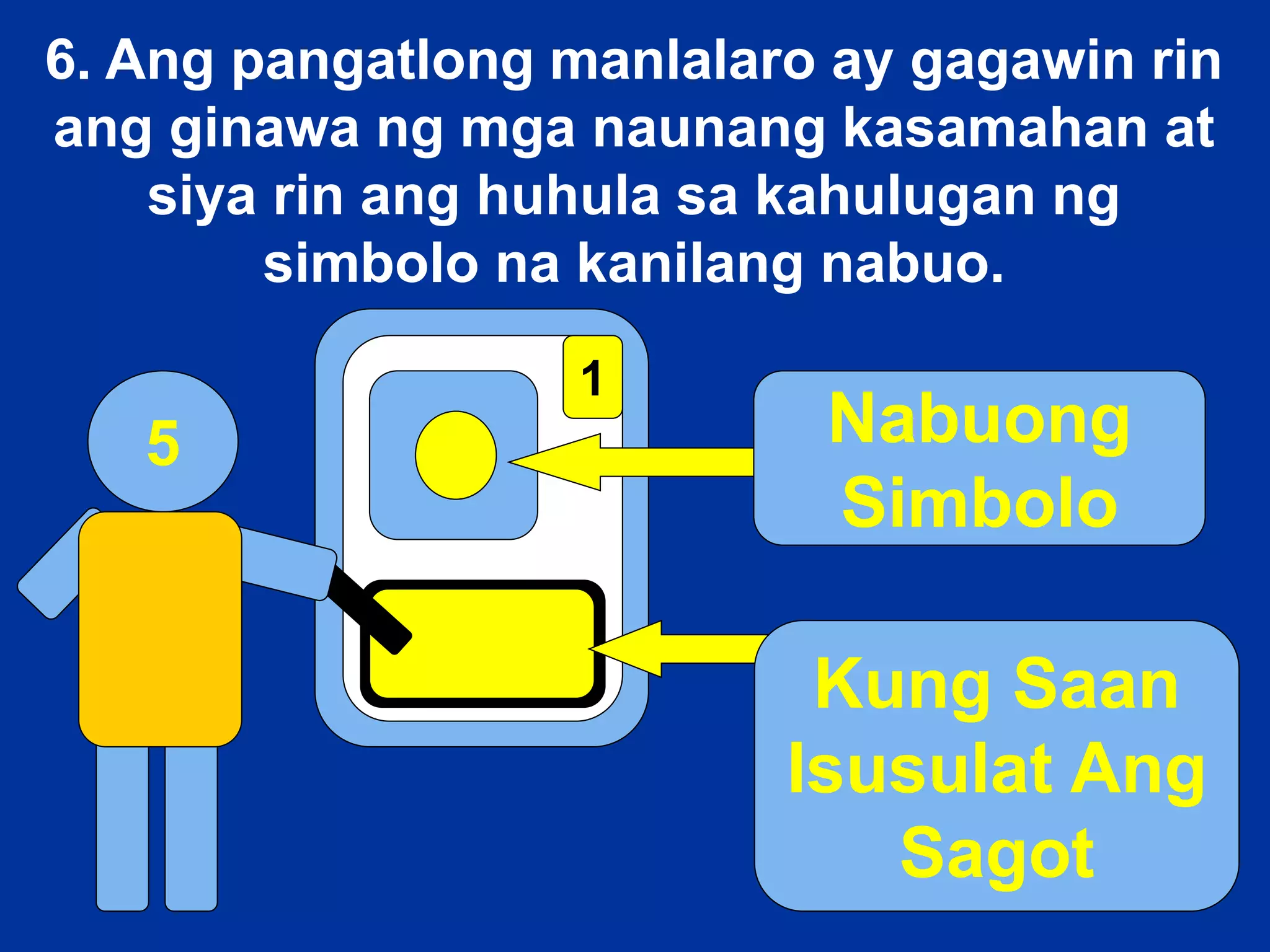 Simbolo, Hulaan Mo - Activity for Konsepto ng Kasarian.ppt