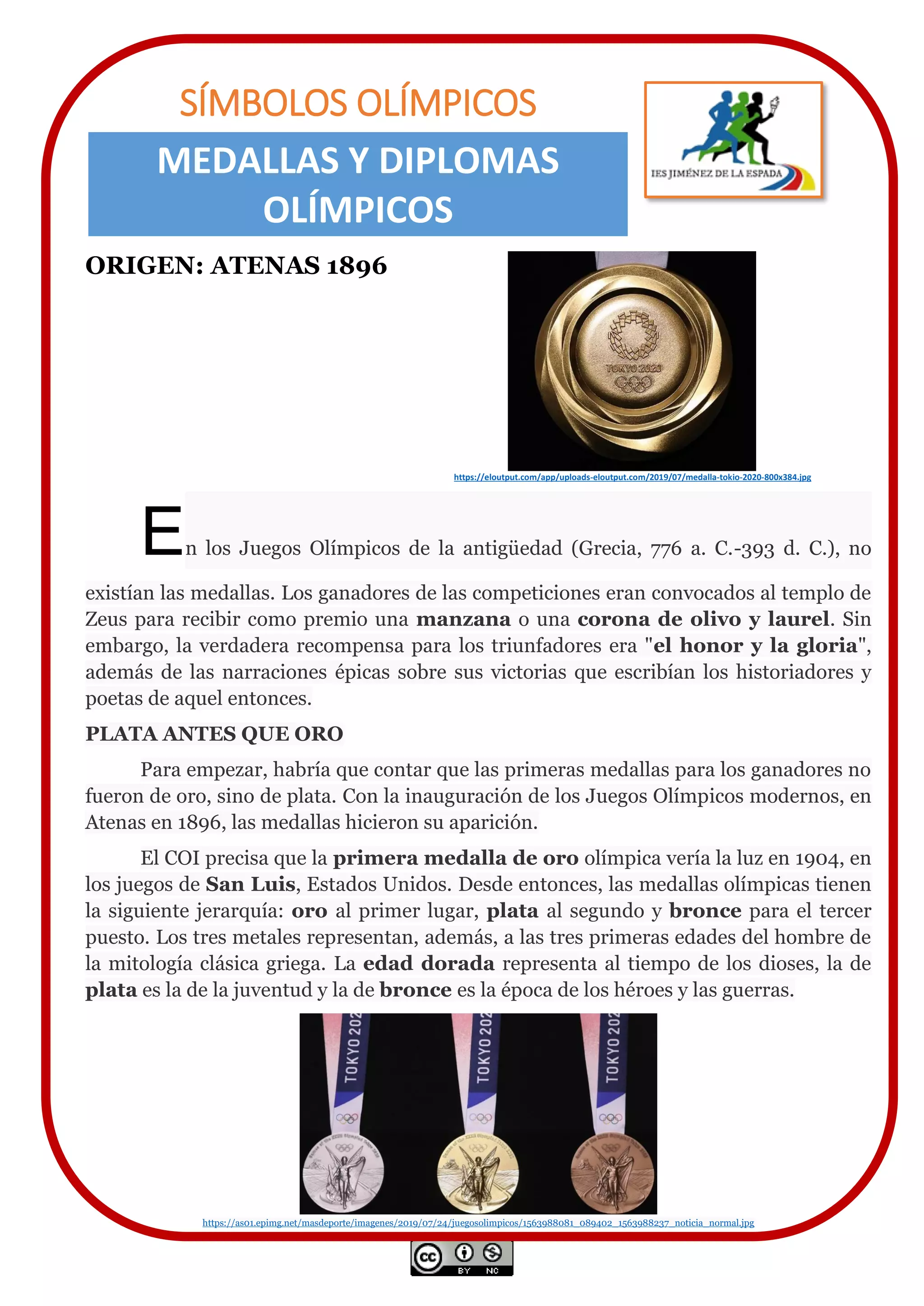 Simbolos olímpicos | PDF