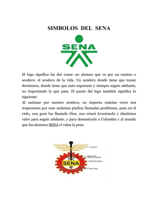 Simbolos del sena | PDF