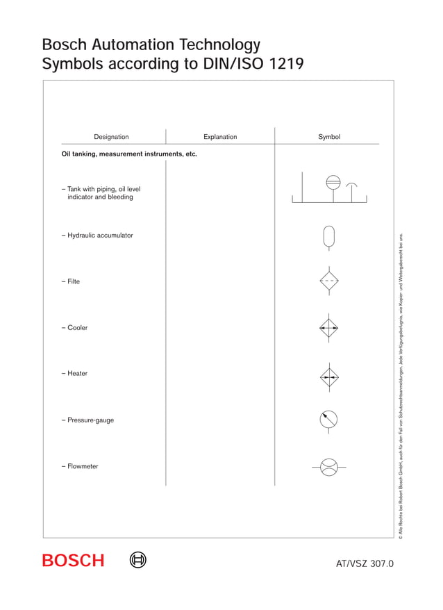 Simbolos hidraulicos din-iso 1219 | PDF | Auto Type | Automotive