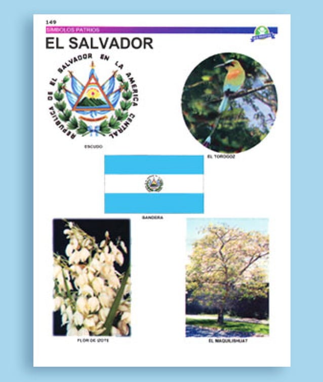 Símbolos Patrios De Las Naciones De Centro América