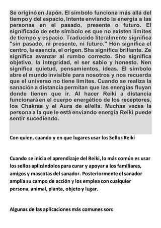 Simbolos reiki | DOCX