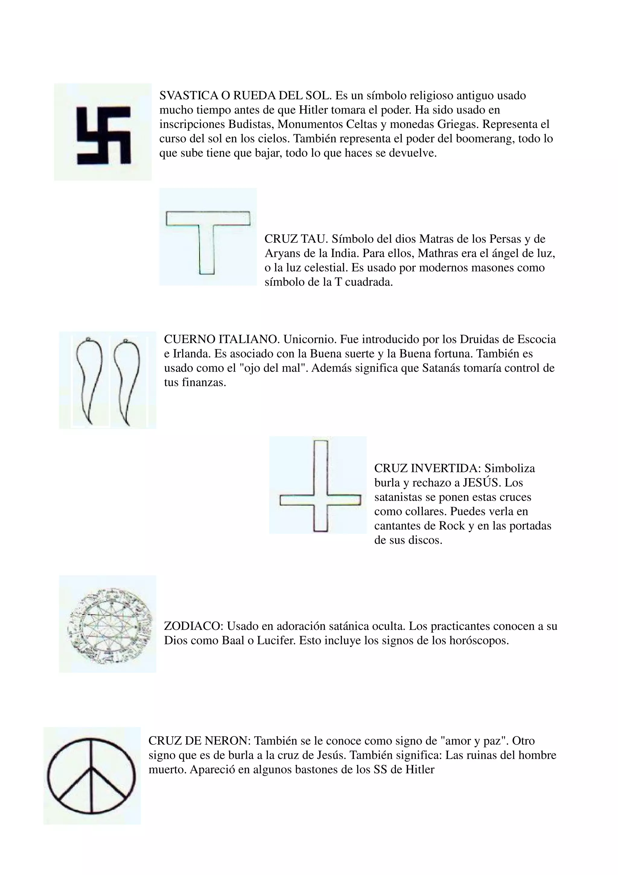 Simbolos satanicos | PDF