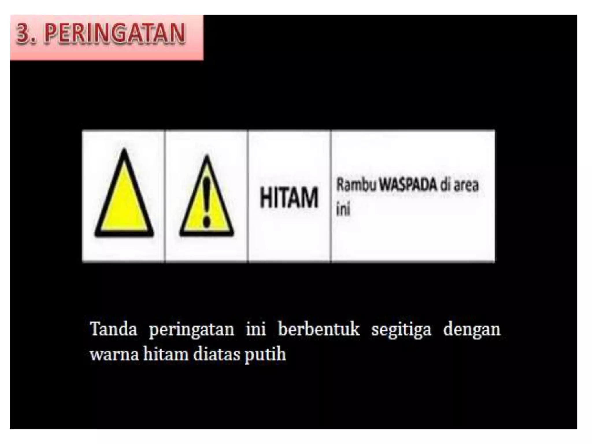 Simbol simbol dan rambu k3 ppt | PPTX