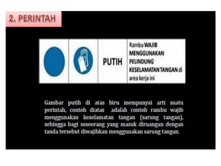 Simbol simbol dan rambu k3 ppt | PPTX