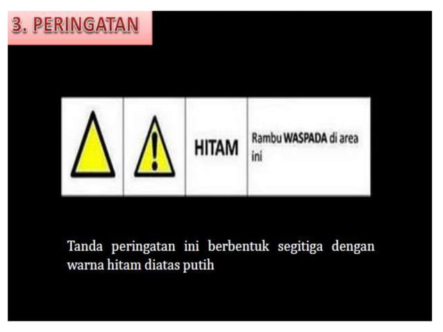 Simbol simbol dan rambu k3 ppt | PPTX